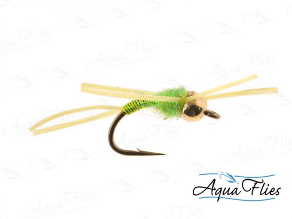 Nymphs for steelhead and sea-run brown trout in Tierra del Fuego